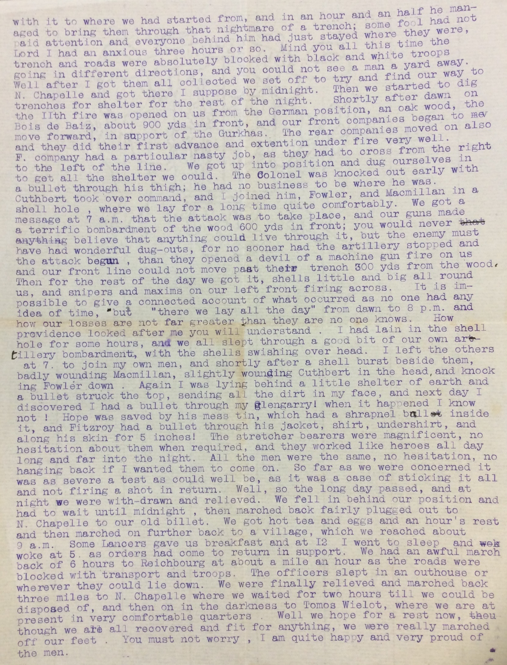 World War One – Documents - Archives Service