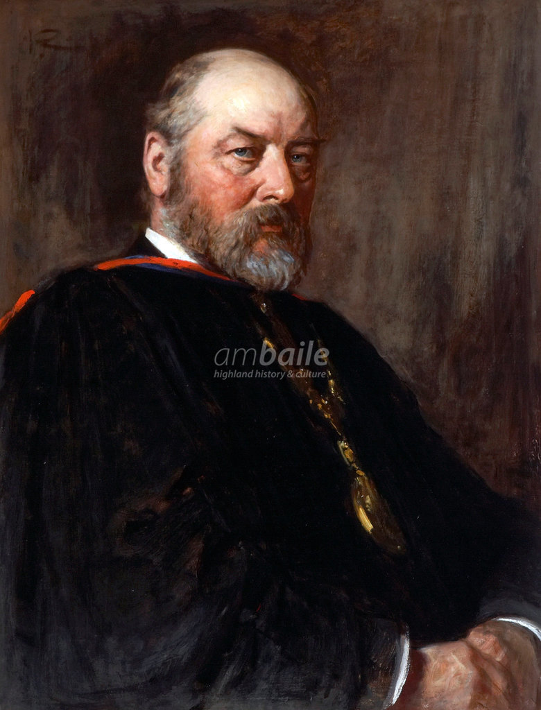 Portrait of Alexander Ross by George Reid 1896. - Archives Service