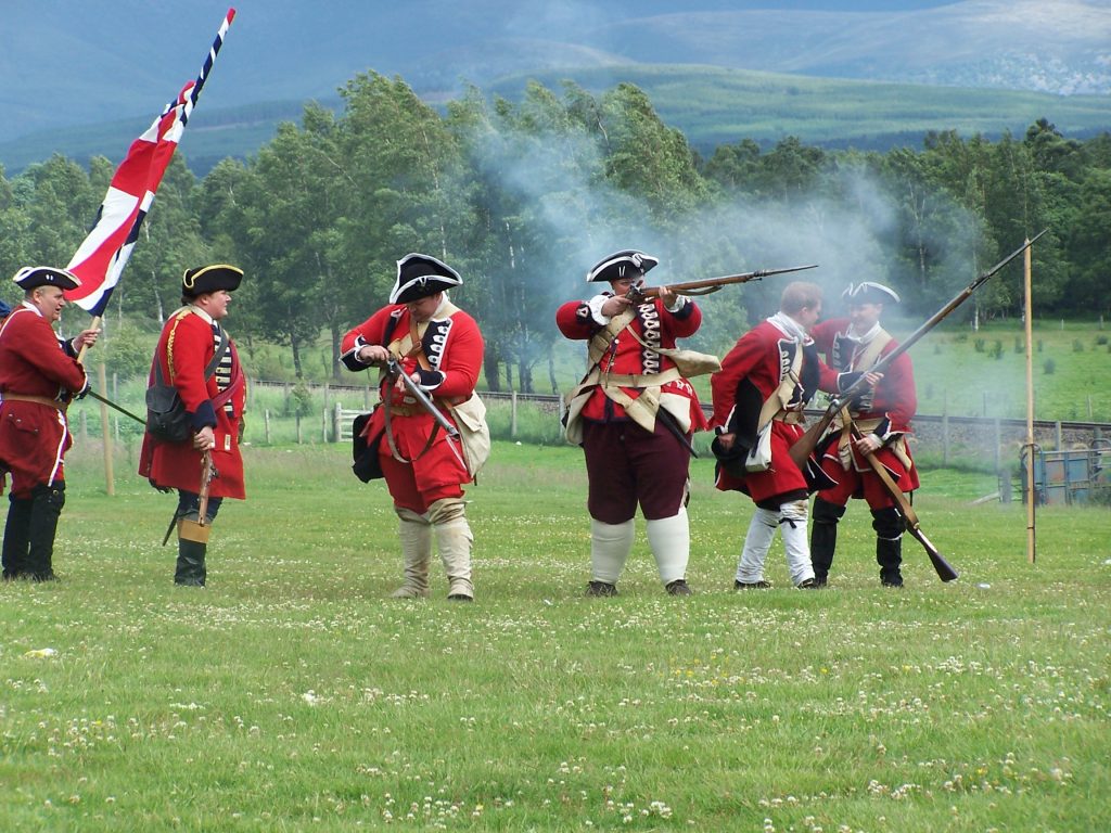 The Highland Rising Re-enactment - Highland Folk Museum