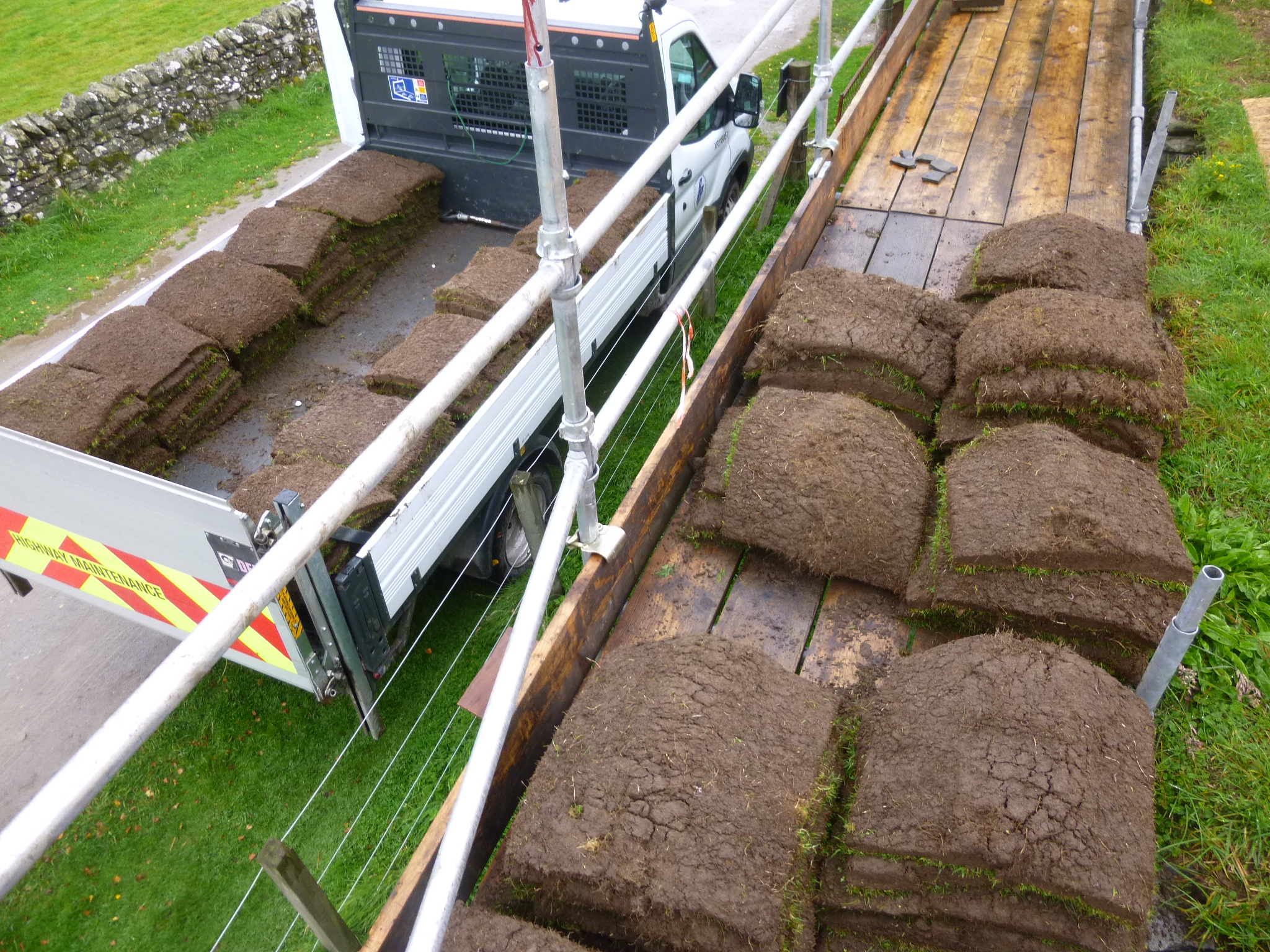Cutting the turf - Highland Folk Museum