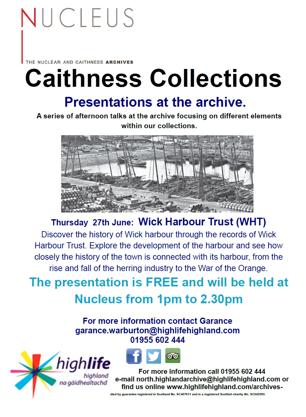 Wick Harbour Trust - Nucleus: The Nuclear and Caithness Archives