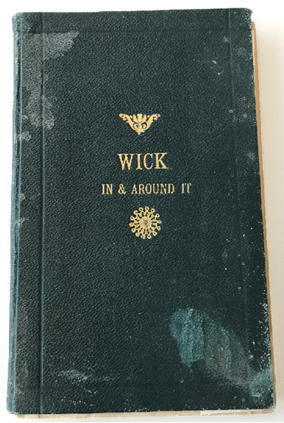 Front cover of John Horne’s Wick: In & Around It (1892, First Edition ...