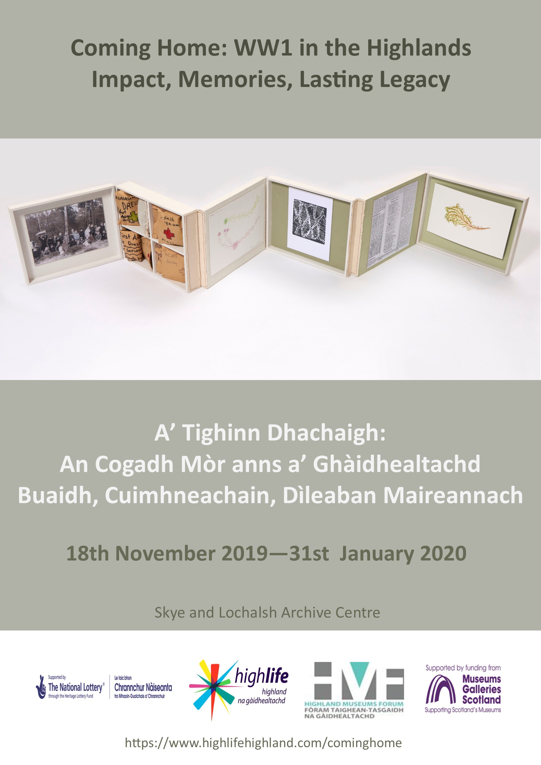 Coming Home: WW1 in the Highlands - Skye and Lochalsh Archive Centre