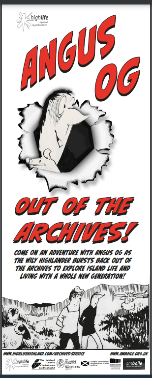 Angus Og Welcome Banner – English - Skye and Lochalsh Archive Centre