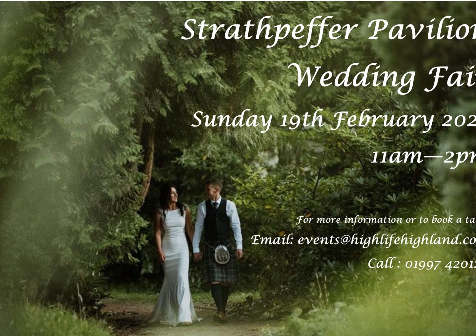 Strathpeffer Pavilion Wedding Fair - Strathpeffer Pavilion