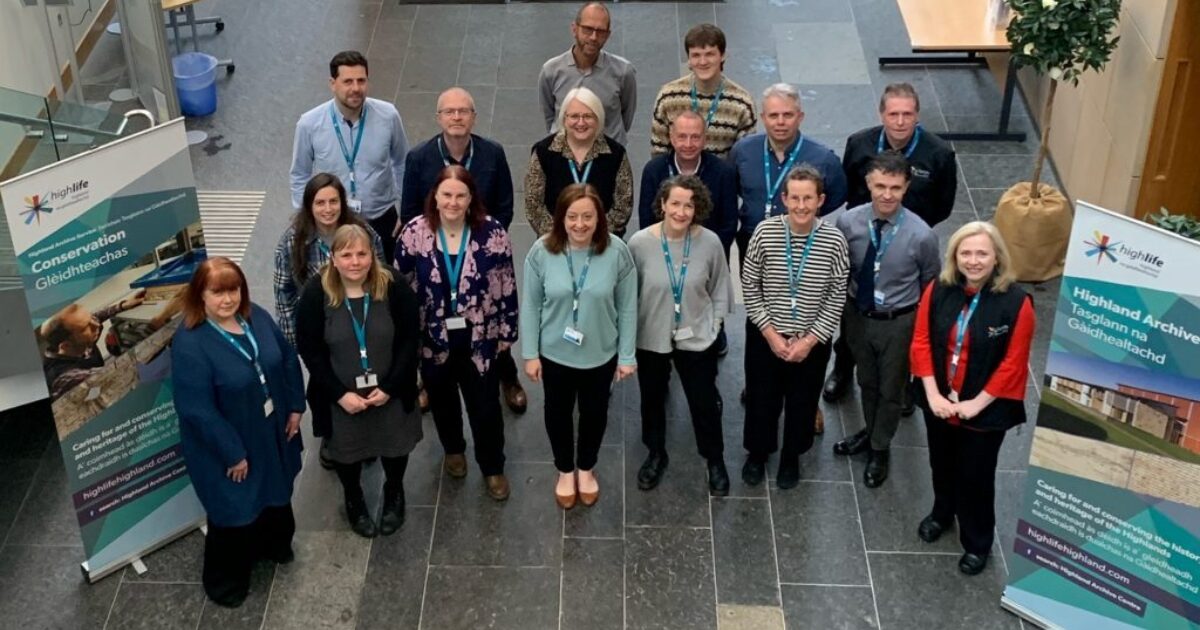 Highland Archive Service are winners in the 2024… | High Life Highland