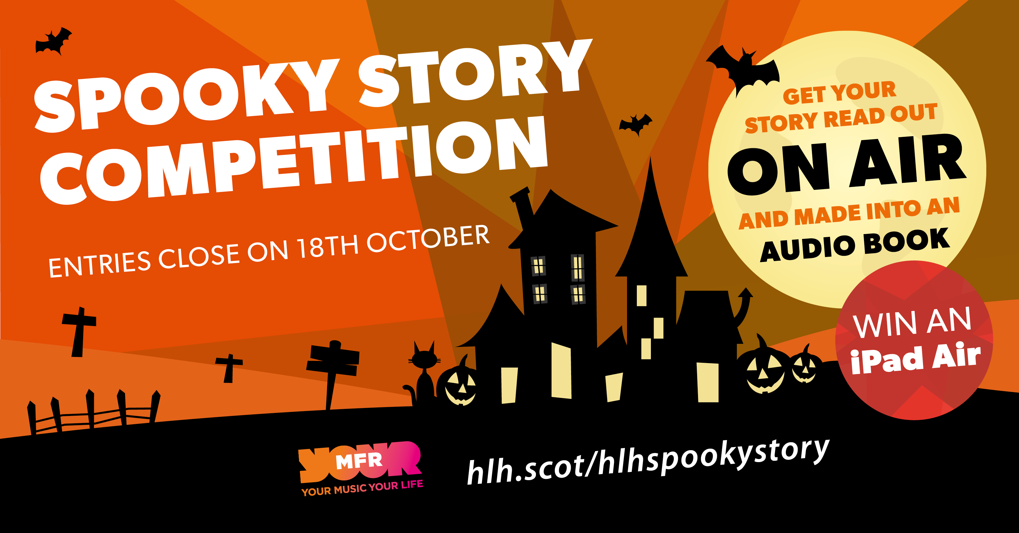 16917 HLH SPOOKY STORY COMPETITION FB AD 1200X628 - High Life Highland