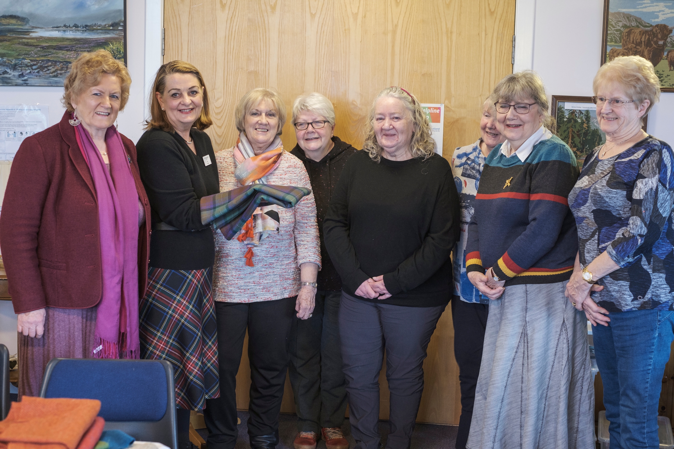 Lochcarron Weavers Donate Tartan to the Tapestry of the Highlands and ...