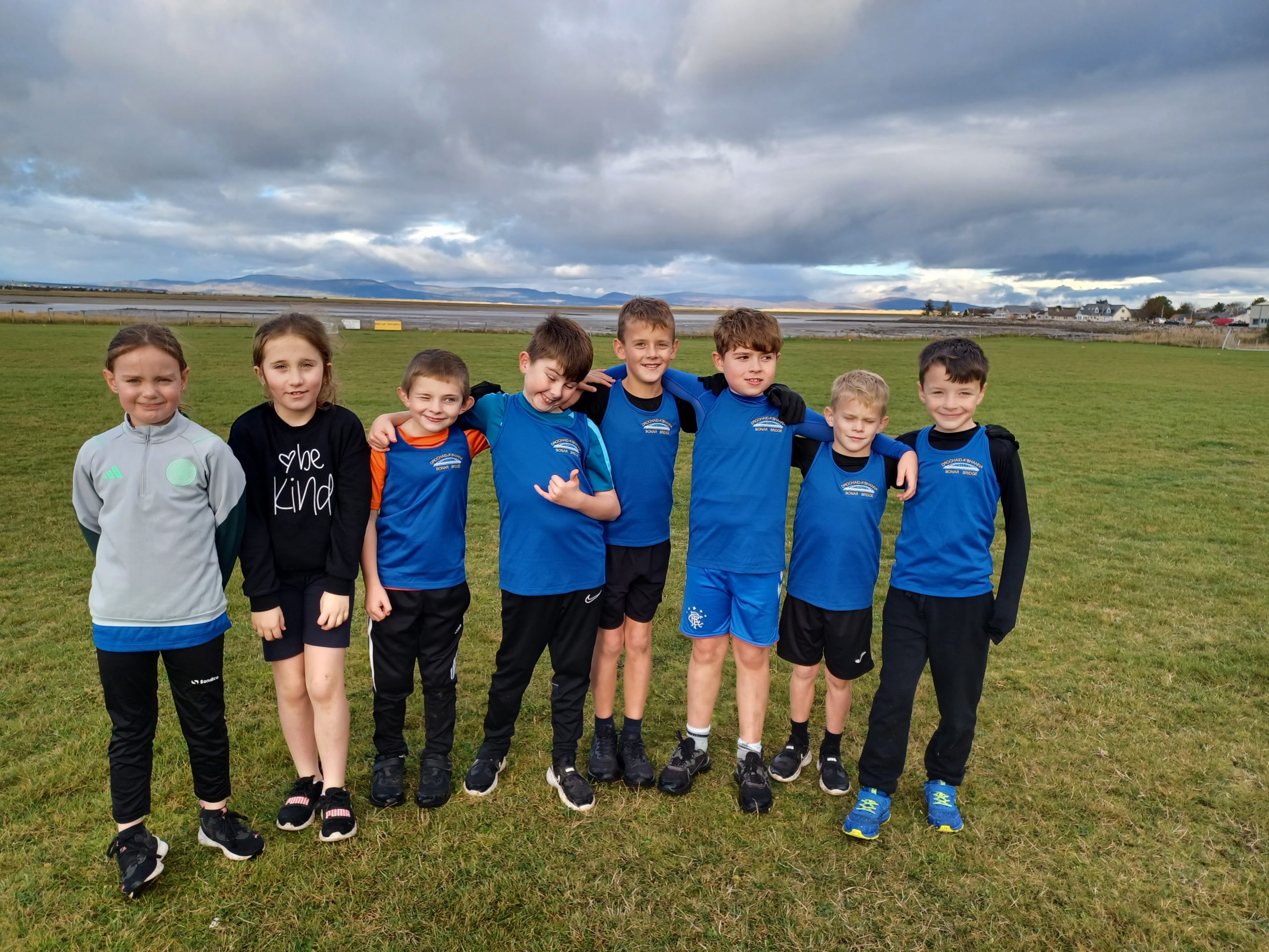 Winners of Inver’s first of six Winter Series Cross Country race ...