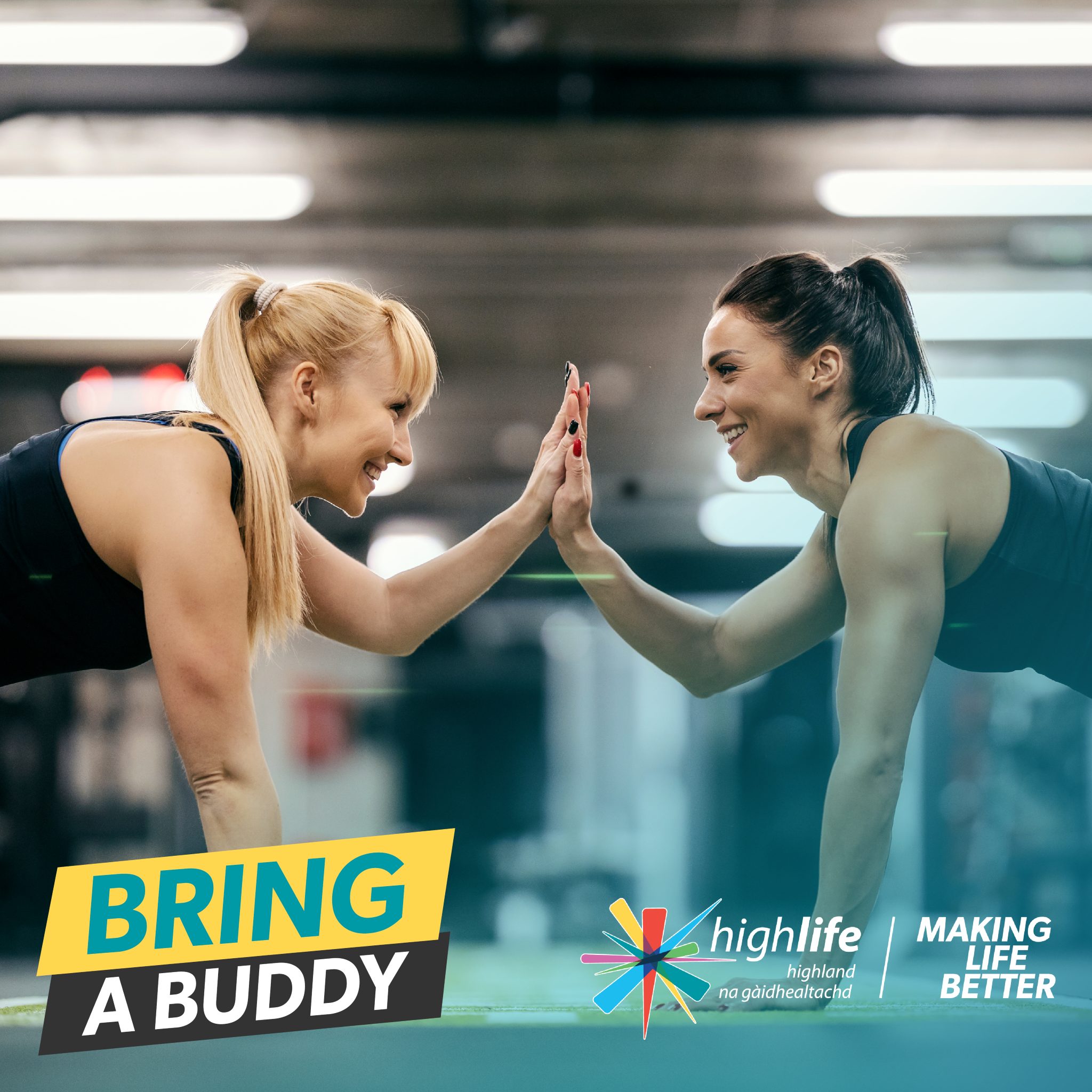 Bring a buddy webpage - High Life Highland