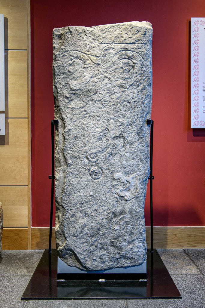 Pictish stone is standing tall in new home at North Coast Visitor ...