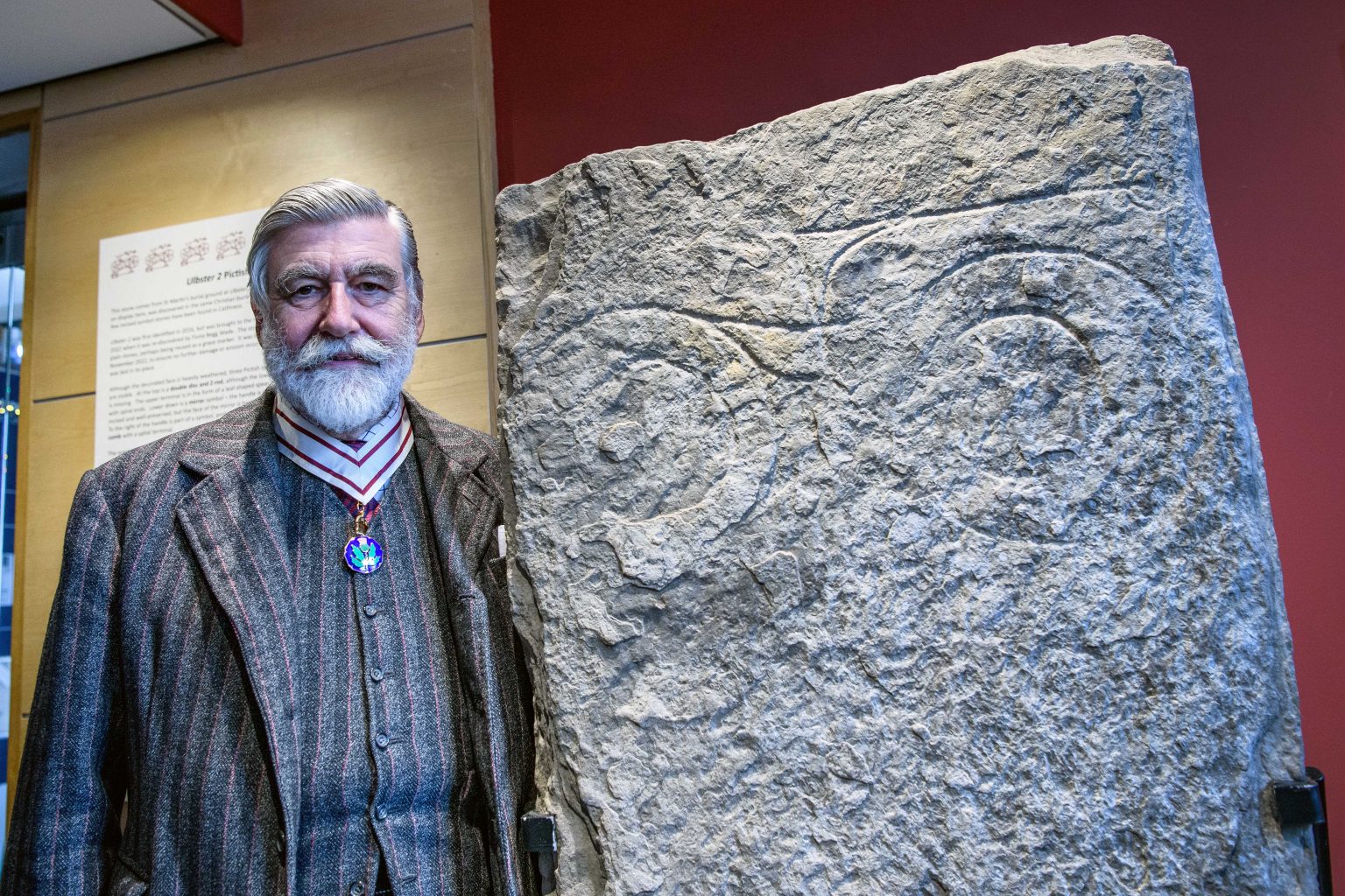 Pictish stone is standing tall in new home at North Coast Visitor ...